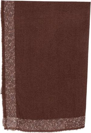 Faliero Sarti &Eacute;charpe Brunetta - Femme - Accessoires - Brun - Taille: ONE Size
