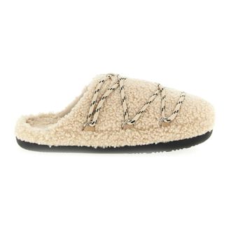 Moon Boot Femme, Chaussures, Beige, Taille: 39 EU Teddy Slipper