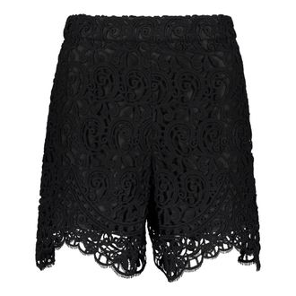 Burberry Femme, Shorts, Noir, Taille: 34 FR Shorts en Dentelle Florale