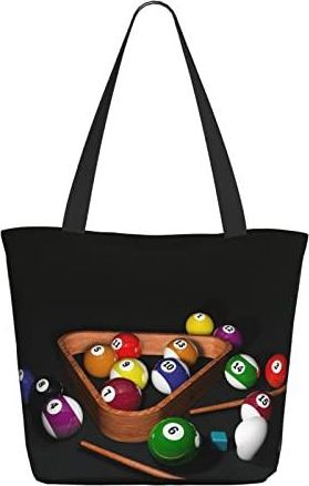 AOOEDM Table Balls Billiard Ladies Shopping Bag 13x11x7in.Le cadeau parfait pour la Saint-Valentin.Cest de la Saint-Valentin pour maman, fille, &eacute;pouse, etc