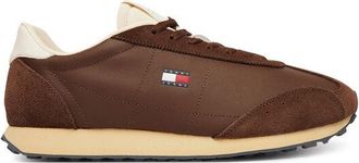Tommy Jeans Sneakers Tjm Retro Runner Archive Mix Mat EM0EM01763 Braun