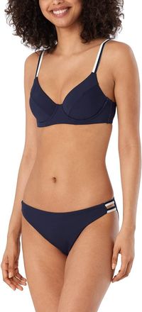 Schiesser Damen 179205 Bikini-Set, dunkelblau, XS