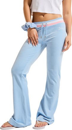 Juicy Couture Damen Christine Strip Pants Lässige Hose, Powder Blue, X-Small