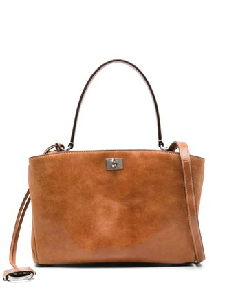 Balenciaga sac cabas Rodeo - Marron