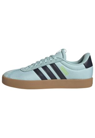 adidas Damen VL Court 3.0 Shoes, Semi Flash Aqua/Aurora Ink/Lucid Lemon, 38 EU