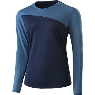 LOEFFLER Damen Shirt W L/S BLOCKSHIRT MERINO-TENCEL