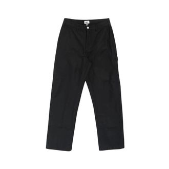 Obey Doppelknie Zimmermannshose Schwarz - - Trousers - Herren - Schwarzk - W33
