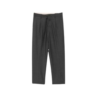 White Sand Pantalon de costume - Homme - Pantalons - Gris - Taille: L