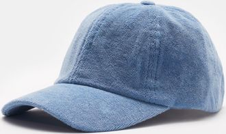 04651/ Herren - Frottee-Cap Oyster hellblau