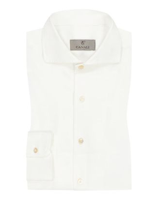 Canali Hemd in Jersey-Qualit&auml;t, Modern Fit in