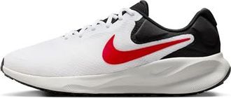 Nike Nike Running Shoe Revolution 7, White/Fire Red-Black-Photon Dust, FB2207-102, 42.5 EU (M 9 US)