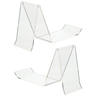 BESPORTBLE 2 St&uuml;ck Acryl Schuh Display St&auml;nder f&uuml;r Hohe Abs&auml;tze Sneaker Sandalen Langlebig Leicht Transparent f&uuml;r Schuhgesch&auml;fte und Verkaufsfl&auml;chen &Uuml;bersichtlic