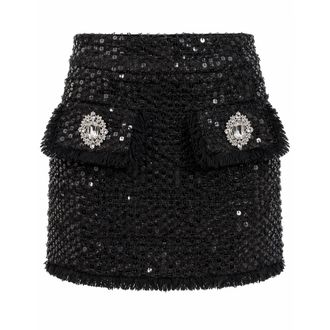 Philipp Plein Damen, R&ouml;cke, Schwarzk, XSGr&ouml;&szlig;e
