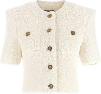 Balmain Cardigan - Blanc