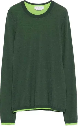 Gabriela Hearst Pull Col Rond - Vert