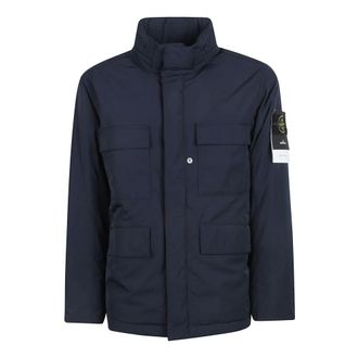 Stone Island Homme, Vestes, Bleu, Taille: L Field Jacket