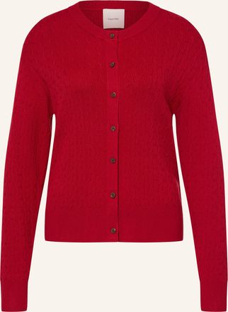 Calvin Klein Strickjacke rot