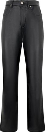 Diesel Femme, Pantalons, Noir, Taille: W26 Pantalon &Eacute;l&eacute;gant en Cuir Synth&eacute;tique