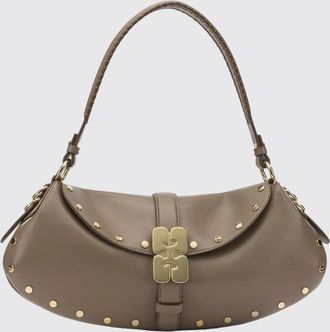 Ganni Schultertasche GANNI Damen Farbe Kaffee Braun