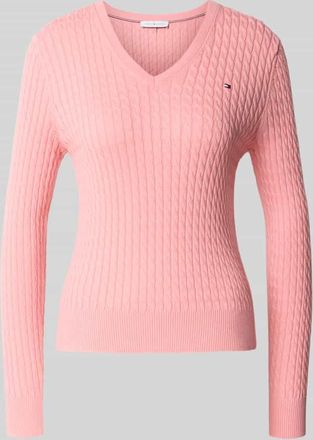 Tommy Hilfiger Regular Fit Pullover aus reiner Baumwolle