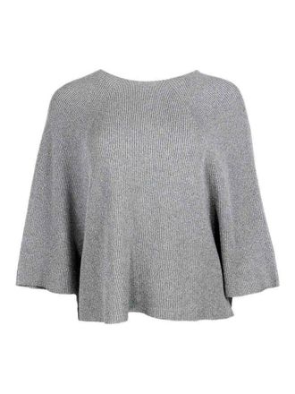 Fabiana Filippi Pull Col Rond - Gris