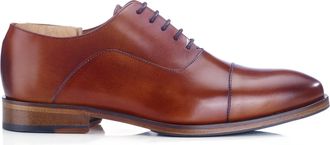 Bexley Grakley - Richelieus homme marron patin&eacute; ii