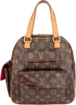 Louis Vuitton Crossbody Bags - Louis Vuitton Monogram Canvas Excentri-Cite Handba - Gr. unisize - in Braun - f&uuml;r Damen