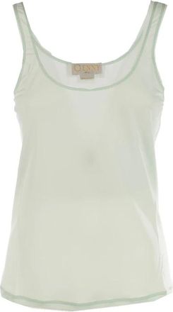 Genny Femme, Tops, Vert, Taille: 38 FR D&eacute;bardeurs