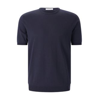 Roberto Collina Herren, Oberteile, Blau, 2XLGr&ouml;&szlig;e