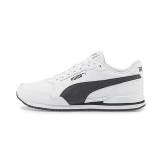 Puma Unisex St Runner V3 L Turnschuhe, Puma White Puma Black, 44.5 EU