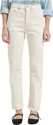 Levi's Femme, Jeans, Beige, Taille: W30 501 Cropped Jeans