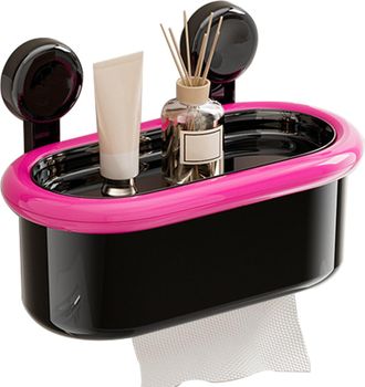 Generico Taschentuchhalter f&uuml;r die Wand, Organizer mit Saugn&auml;pfen f&uuml;r Handt&uuml;cher, Wand-T&uuml;cherspender, f&uuml;r Zuhause, B&uuml;ro, Bad, K&uuml;che, Schlafzimmer, Werkstatt un