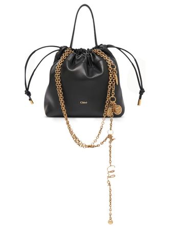 Chlo&eacute; Mini sac seau en cuir Chlo&eacute; Icons