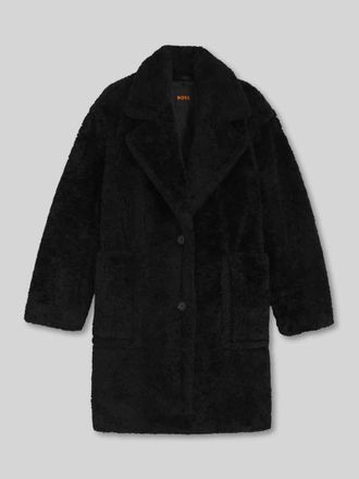 Boss Orange by Hugo Boss Regular Fit Teddy-Mantel mit gro&szlig;en Taschen Modell CATEDY