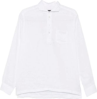 Brian Dales Homme, Tops, Blanc, Taille: 3XL 002 Camicia