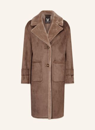 Fuchs Schmitt Fuchs Schmitt Kunstfell-Mantel braun