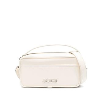 Jacquemus Schicke Off-White Leder Bauchtasche - - Bags - Herren - Wei&szlig; - ONE SIZE