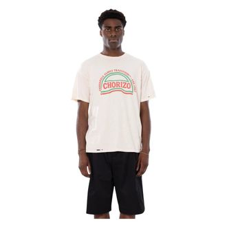 Willy Chavarria Chorizo Easy Tee - - Tops - Herren - Beige - L