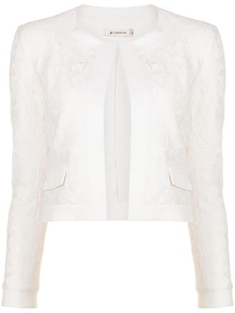Lethicia Bronstein Ariana Cropped-Jacke - Weiß