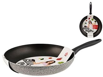 hOme Home Salt Peper Antihaft-Pfanne Salzpfeffer cm 32 Kochtopf, Material, Multicolor, 32 cm