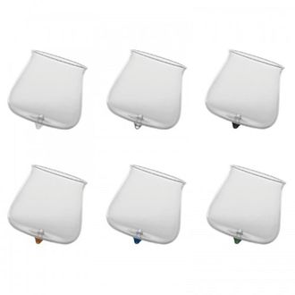 Zafferano Pirolo Set 6 gemischte Gl&auml;ser