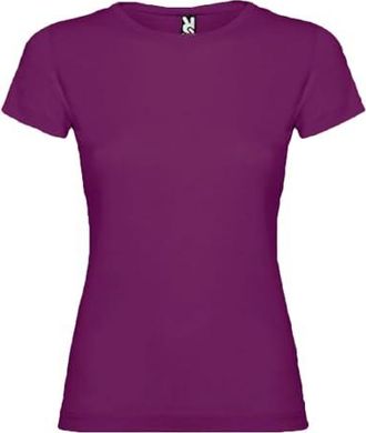 Roly T-shirt Jamaïque Coton Slim Femme, Pourpre, M