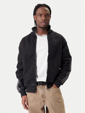 adidas Sweatshirt adicolor Denim Firebird KD1516 Schwarz Loose Fit