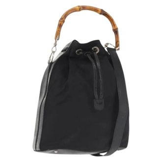 Gucci Sac seau doccasion - Femme - Pre-owned - Noir - Taille: ONE Size