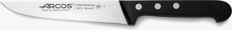 Arcos K&uuml;chenmesser aus Nitrum-Edelstahl mit 150 mm Klinge - Professionelles Universalmesser mit ergonomischem Griff aus Polyoxymethylen (POM) - Schwarz, Ser