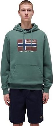 Napapijri Sweat &agrave; Capuche Bemiles, BAUME Vert, L