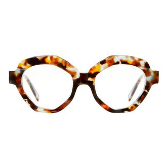 Kuboraum Moderne K&uuml;hne Brille Havana RX - - Accessories - Damen - Braun - ONE SIZE