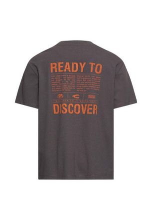 Camel Active Kurzarmshirt Rundhalsshirt mit gro&szlig;em Frontprint