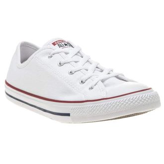 Converse All Star Dainty Ox Damen Sneaker Weiß, Weiß, 35.5 EU