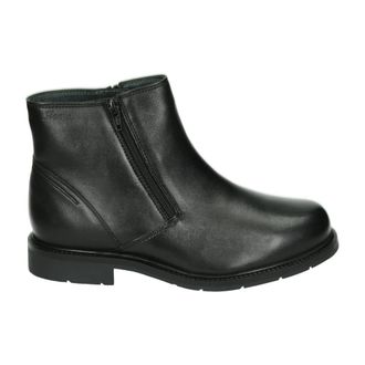 Sioux Schwarze Lederstiefel mit Gummisohle - - Shoes - Herren - Schwarzk - 41 EU